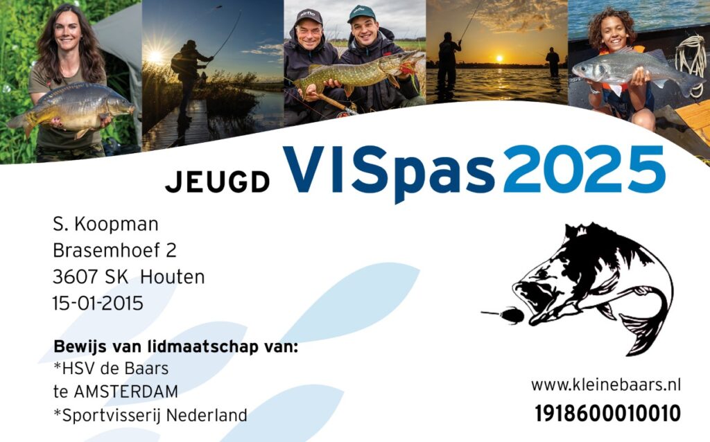 Bereid je voor op een nieuw visjaar met de JeugdVISpas 2025